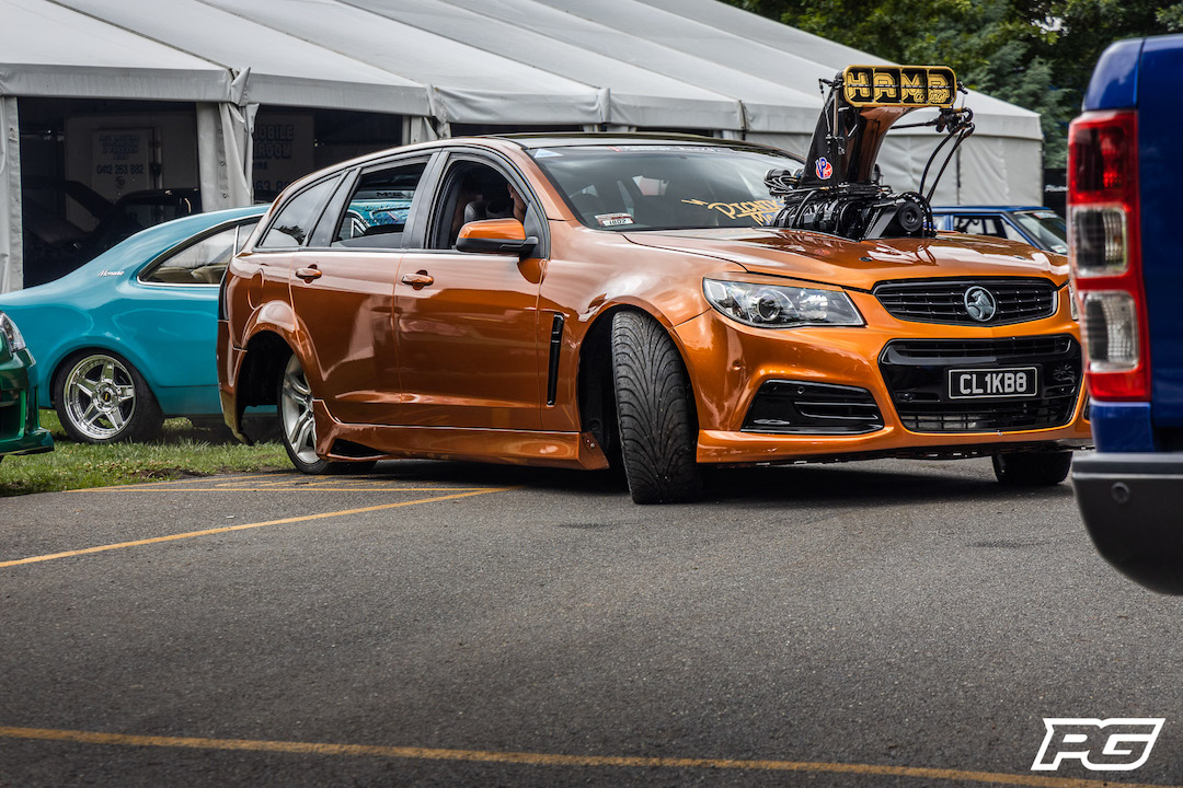 Mick Hinchy's Blown LS Burnout Car CL1KB8